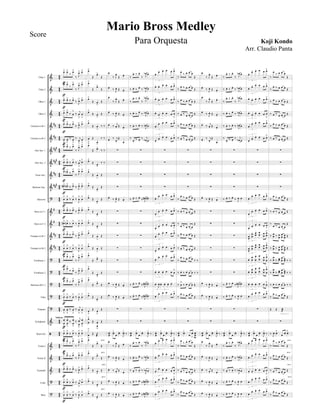 Mario Bros Orchestra - Director's Score | PDF