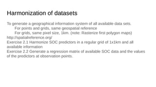 Building capacities for digital soil organic carbon mapping | PPT