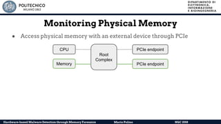 Toward Hardware-based Malware Detection through Memory Forensics | PDF