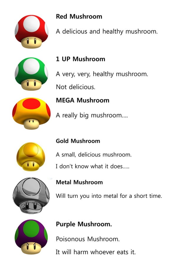 Mario item list | PDF