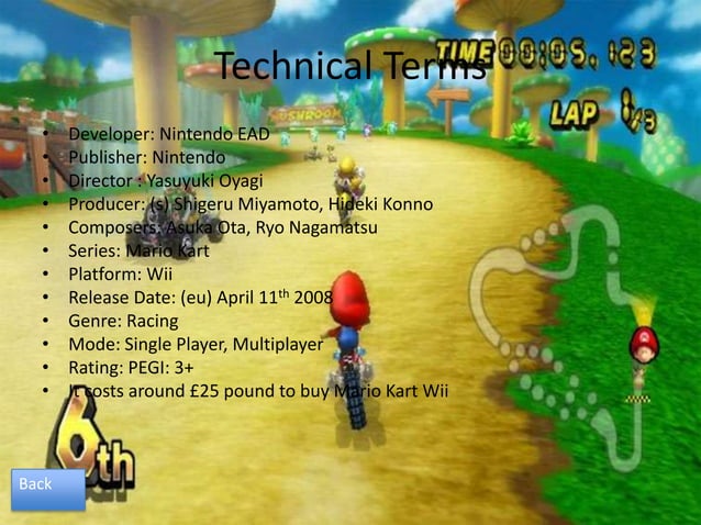 Mario kart wiii | PPTX