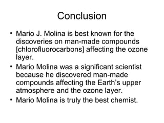 Mario molina | PPT