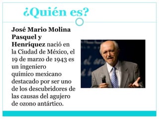 Mario molina | PPT