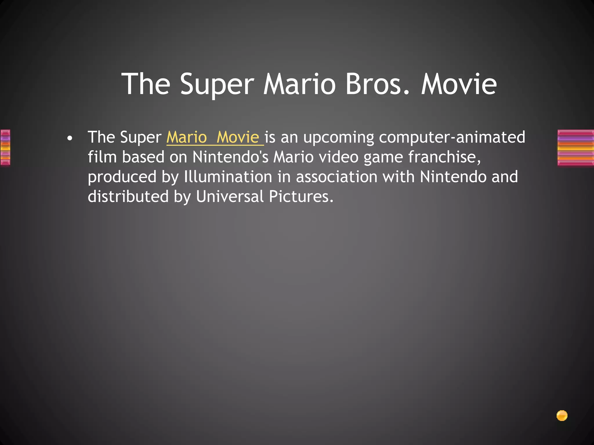 Mario movie | PPTX