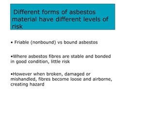 The health effects of asbestos exposure. | PPT