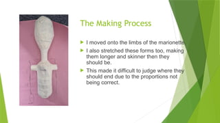 Marionette Powerpoint used for creative disciplines | PPTX
