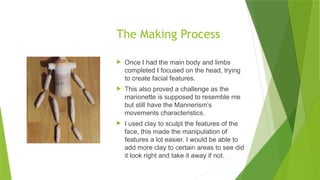 Marionette Powerpoint used for creative disciplines | PPTX