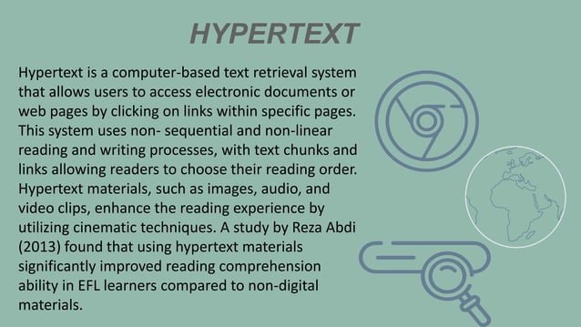 Reading and Writing lesson 3:Intertext_and_Hypertext.pptx | Internet for Beginners | Internet