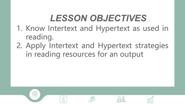 Reading and Writing lesson 3:Intertext_and_Hypertext.pptx | Internet ...