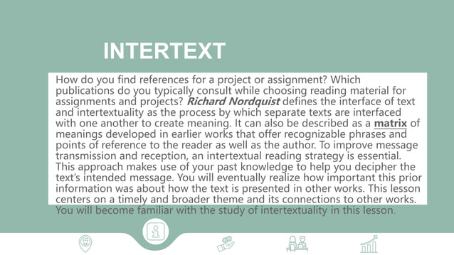 Reading and Writing lesson 3:Intertext_and_Hypertext.pptx | Internet for Beginners | Internet