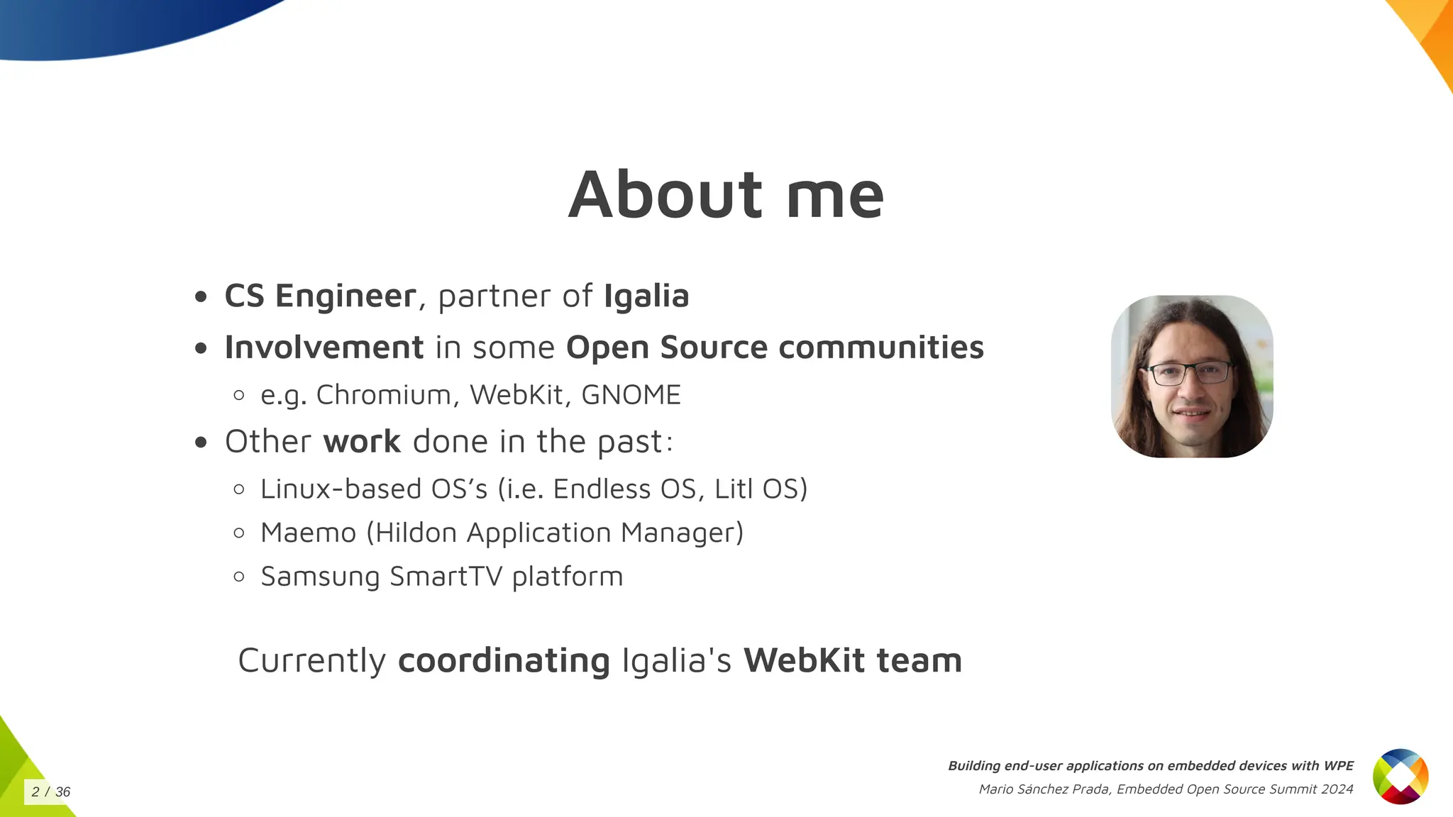 Building End User Applications On Embedded Devices With Wpe Ppt