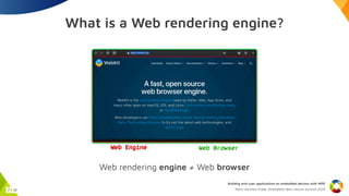Building End-user Applications on Embedded Devices with WPE | PPT