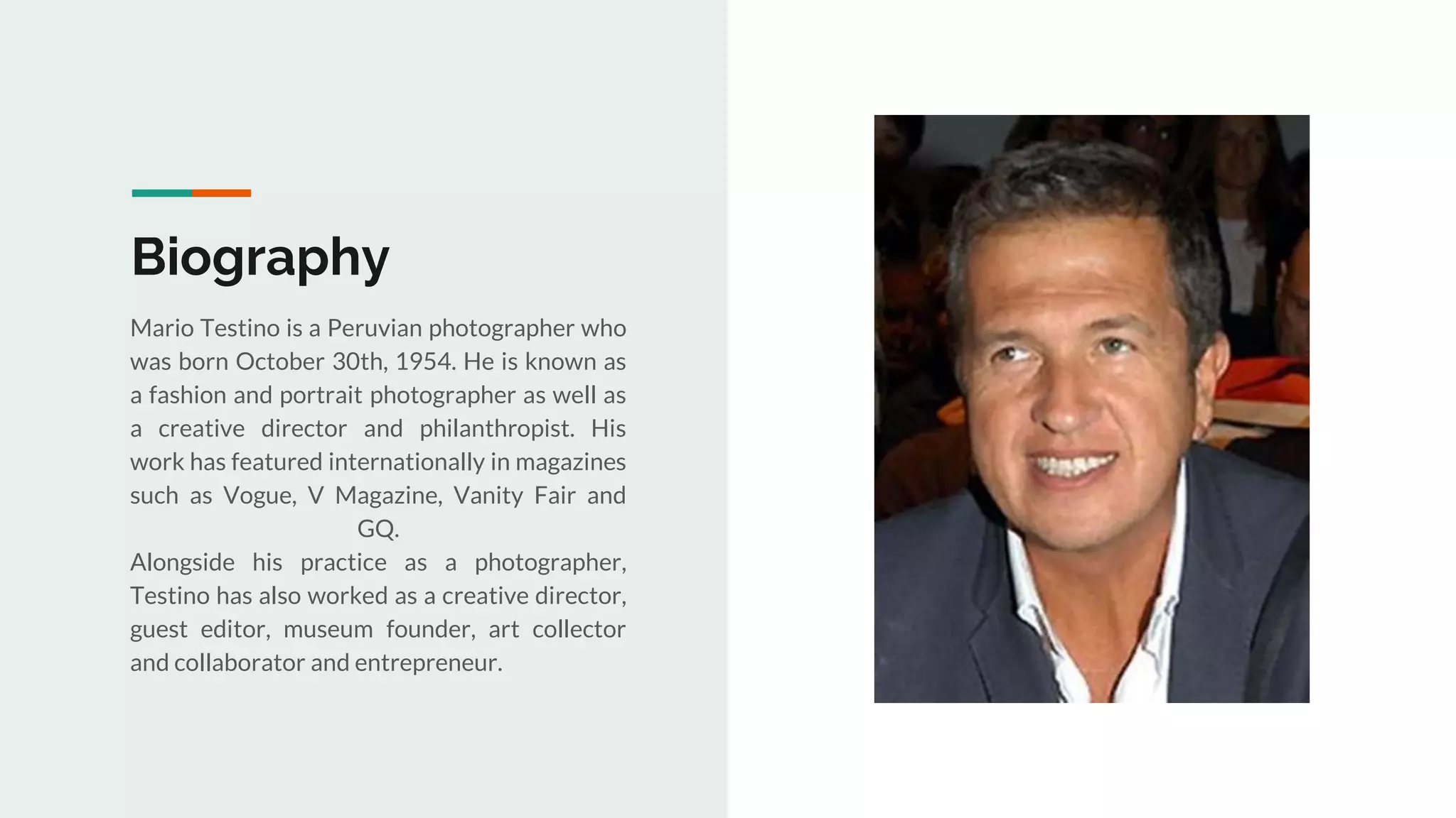 Mario testino | PPTX