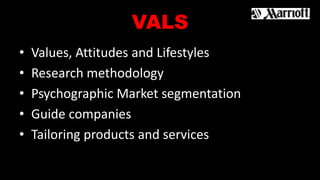 Mariott VALS Framework | PPTX
