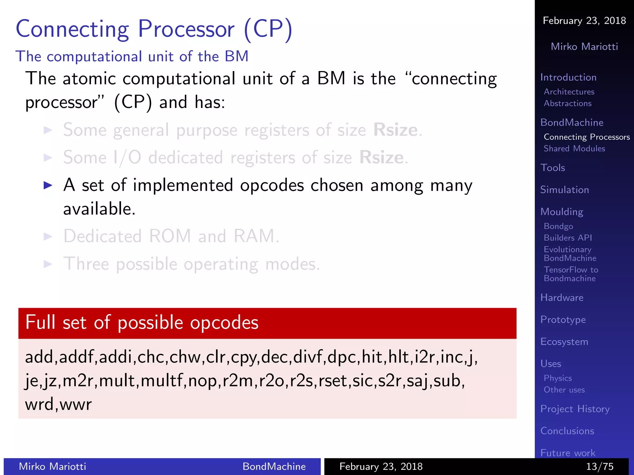 The BondMachine: a fully reconfigurable computing ecosystem | PDF | Computing | Technology ...