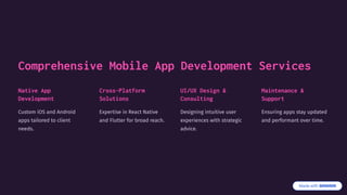 Mobile App Development Experts in Delhi for Digital Innovation | PDF