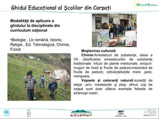 Move4Nature Trail Presentation - Marisel School, Cluj, Romania | PPT