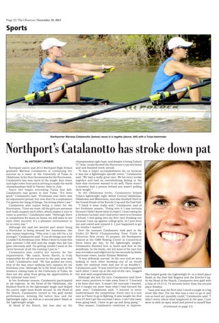 Marissa Catalanotto | PDF | College Sports | Sports