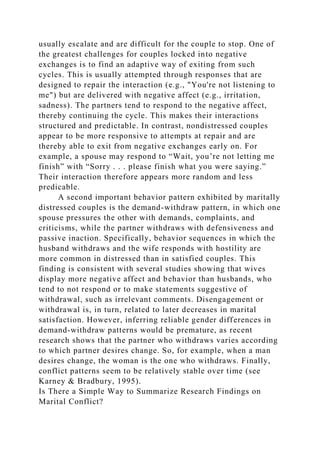 Marital Conflict Correlates, Structure, and ContextFrank D. F.docx