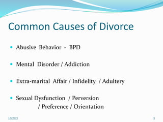 Marital Discord and Divorce By Dr. Ashok Balsekar | PPTX