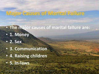 Marital Failure | PPTX