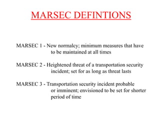 Maritime-Security-Presentation-2003.ppt vol 1 | PPT