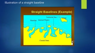 maritime boundaries law of the sea (marine spaces landward of the ...