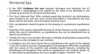 Maritime Boundary Delimitation law of the Sea | PPTX