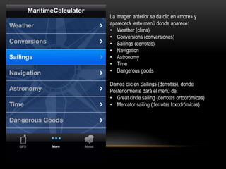 Maritime calculator | PPTX