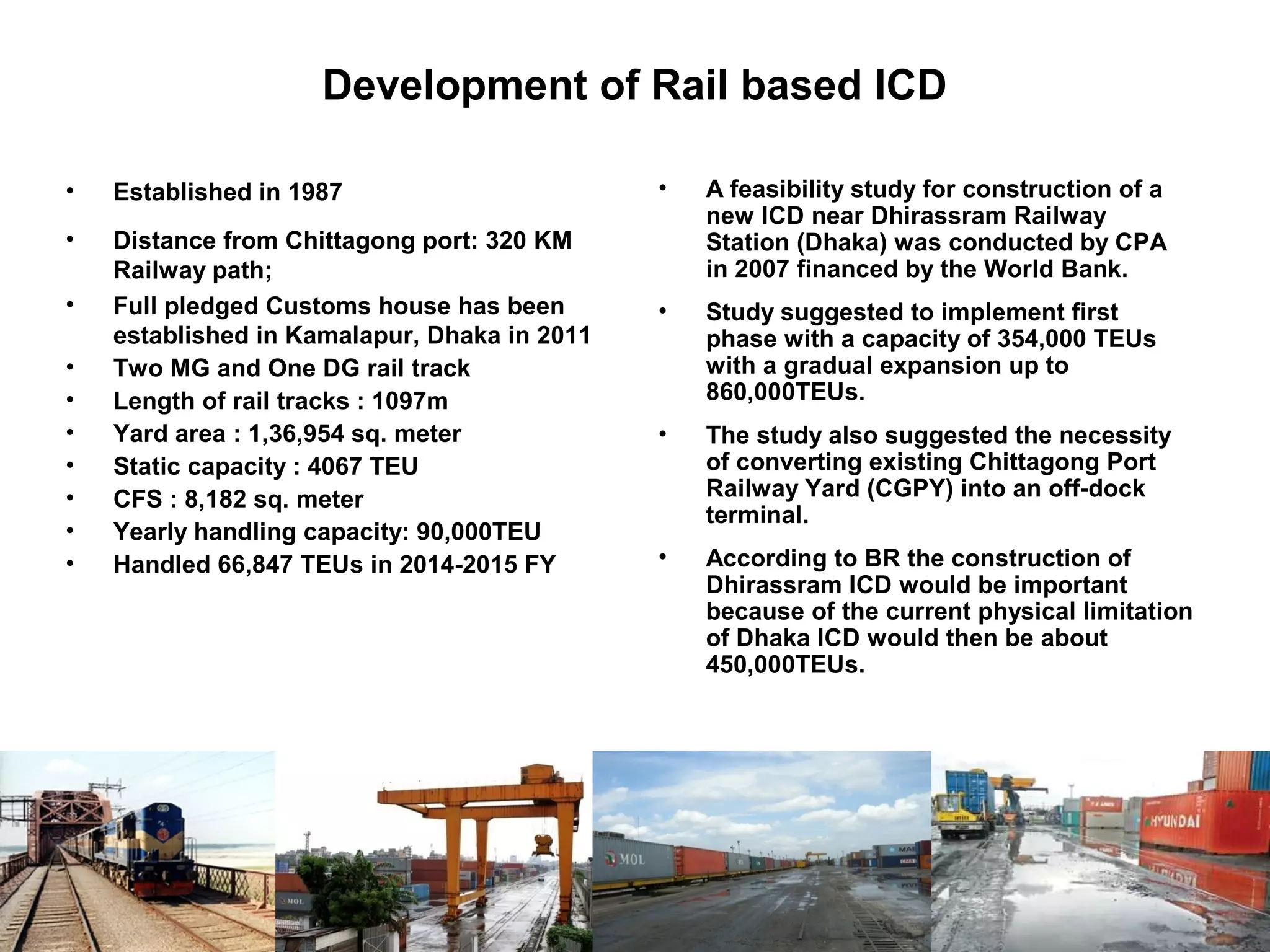 Maritime Development in Bangladesh : Ports and Terminals | PPT