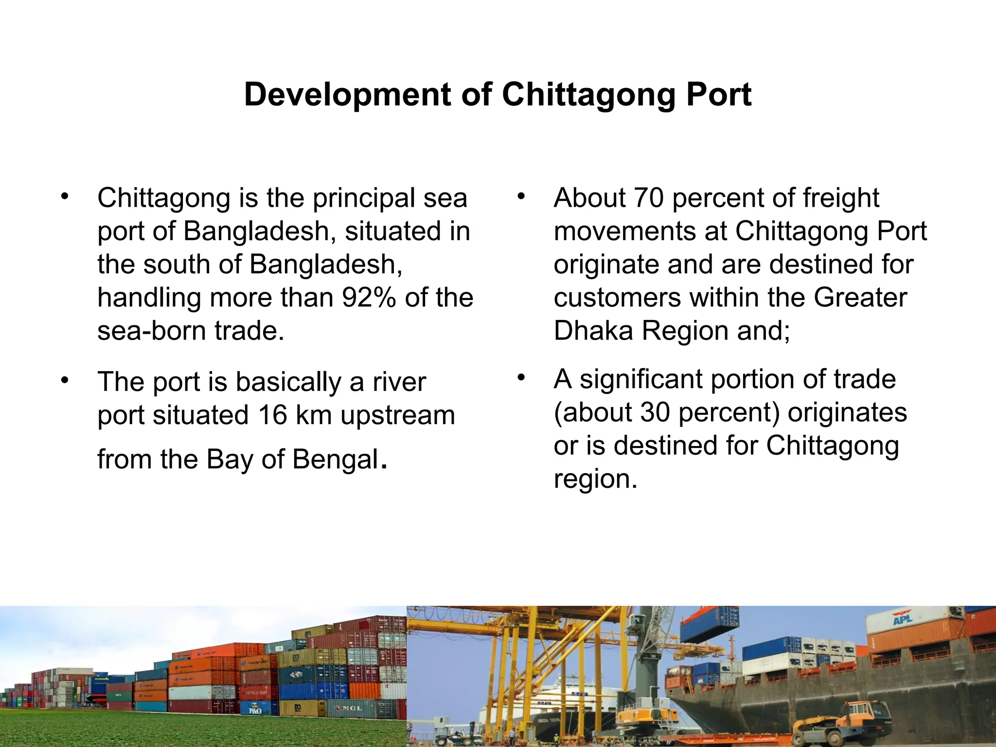Maritime Development in Bangladesh : Ports and Terminals | PPT