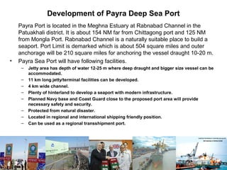 Maritime Development in Bangladesh : Ports and Terminals | PPT