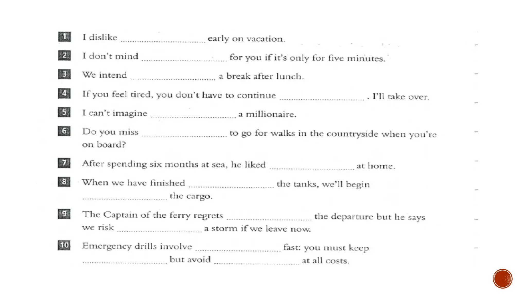 Maritime English for seaman on the vessels | PPT