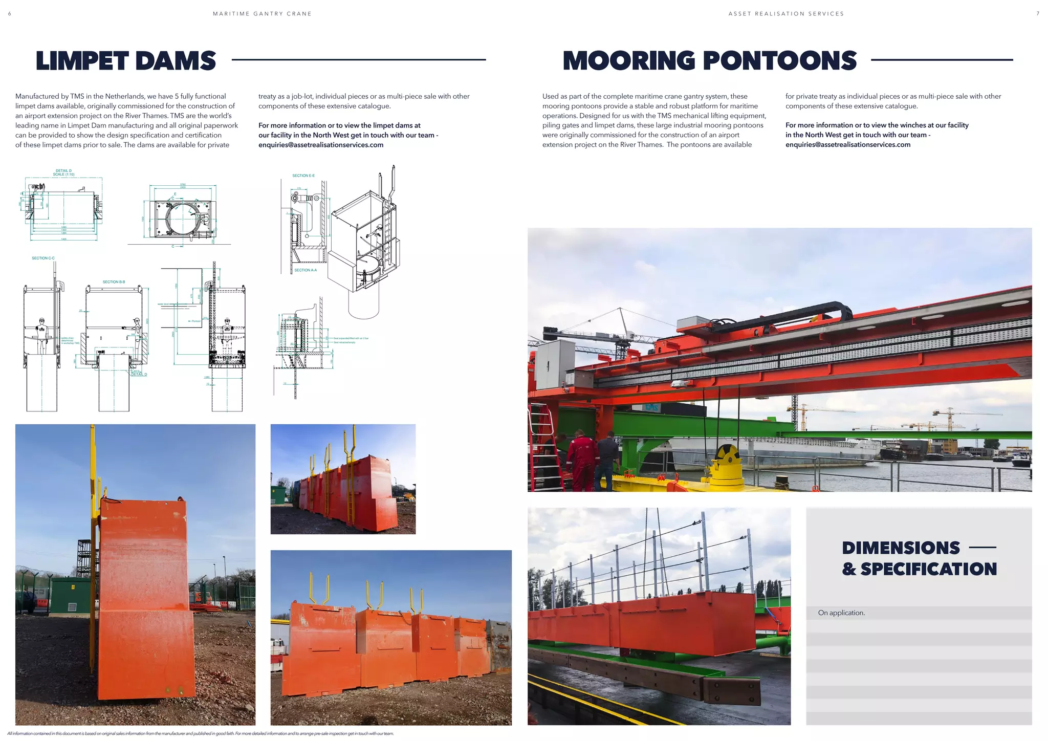 Maritime gantry crane sale document | PDF