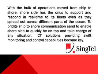 Maritime ICT | PPTX