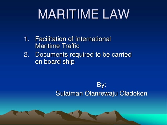 Maritime Law