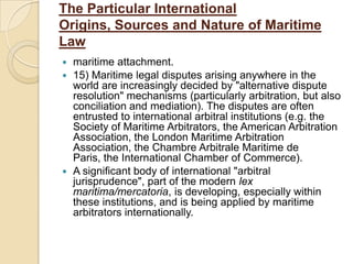 Maritime law 2012 | PPT