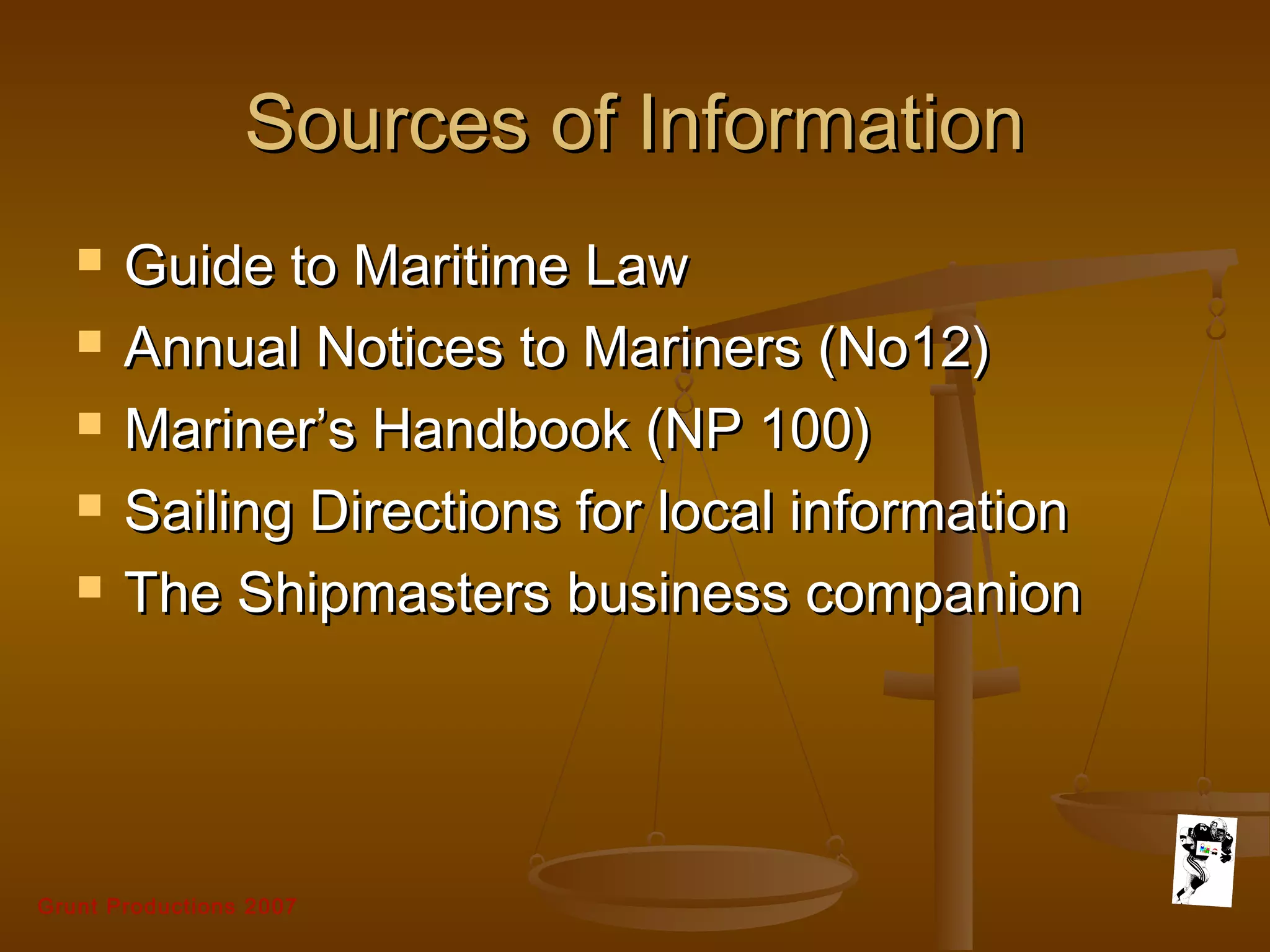 Maritime law lrg | PPT
