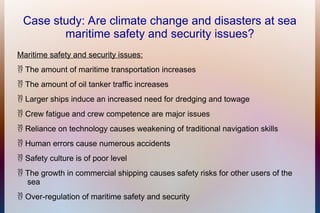 maritime safety at sea and why it is important .ppt
