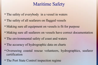 maritime safety at sea and why it is important .ppt