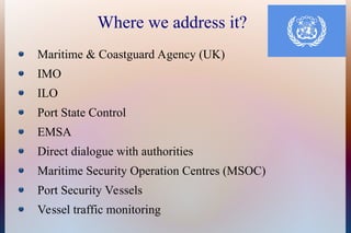 maritime safety at sea and why it is important .ppt