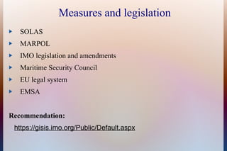 maritime safety at sea and why it is important .ppt