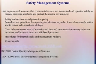 maritime safety at sea and why it is important .ppt