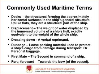 Maritime terms | PPT