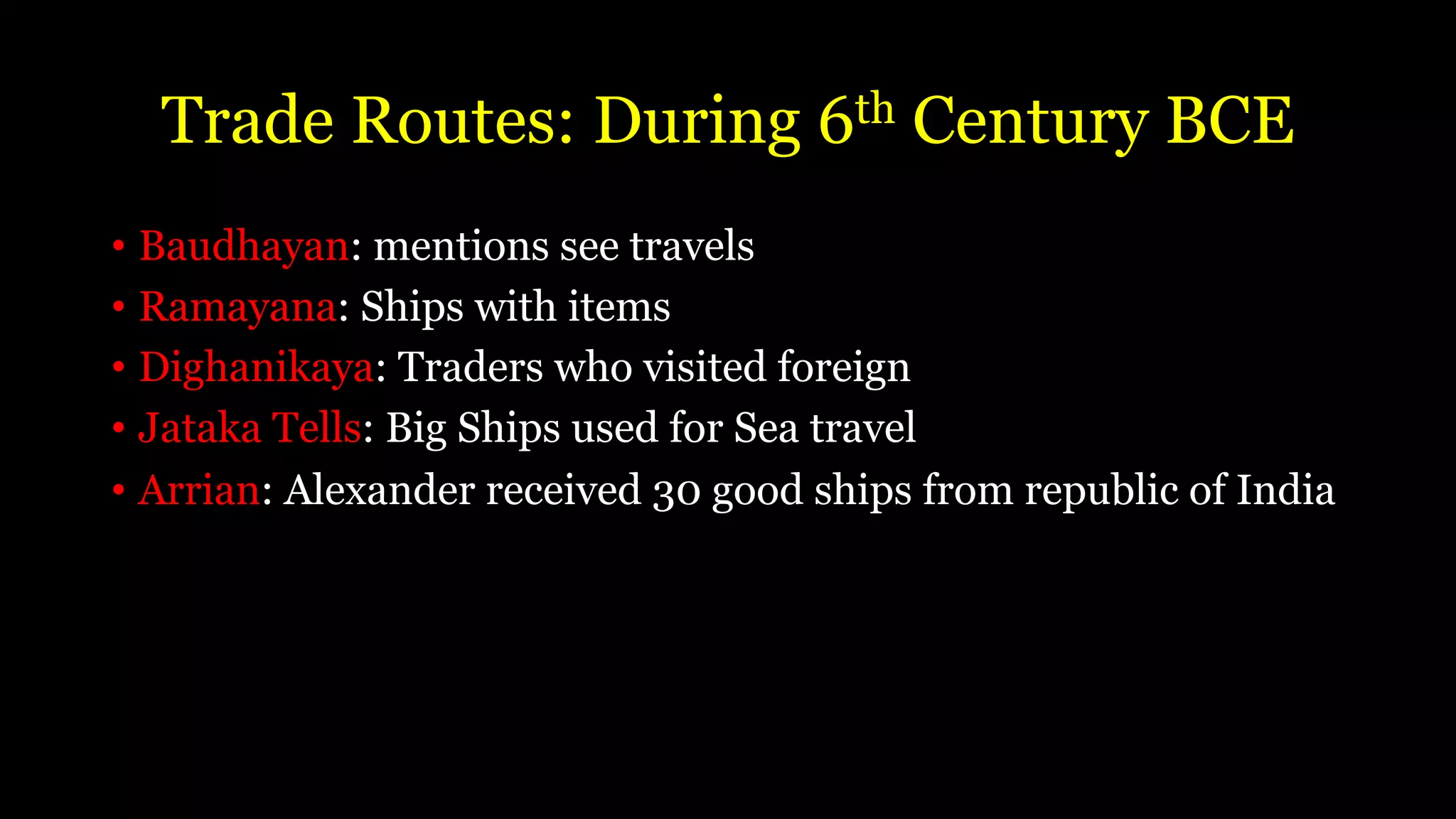 Maritime Trade and Trade Routes | PDF