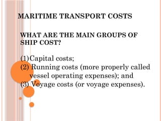 Maritime Transport Costs- BMA slide .pptx
