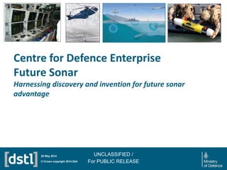 CDE future sonar webinar | PPT