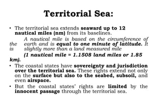 Maritime zones | PPT