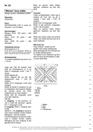 Marius tova-votter-voksen | PDF