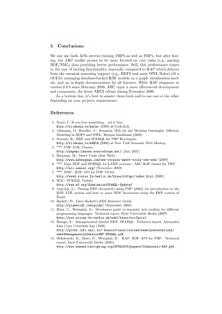 Modern PHP RDF toolkits: a comparative study | PDF | Databases | Computer Software and Applications